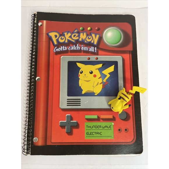 unbranded | Toys | Pokemon Pikachu Spiral Notebook With Pikachu ...